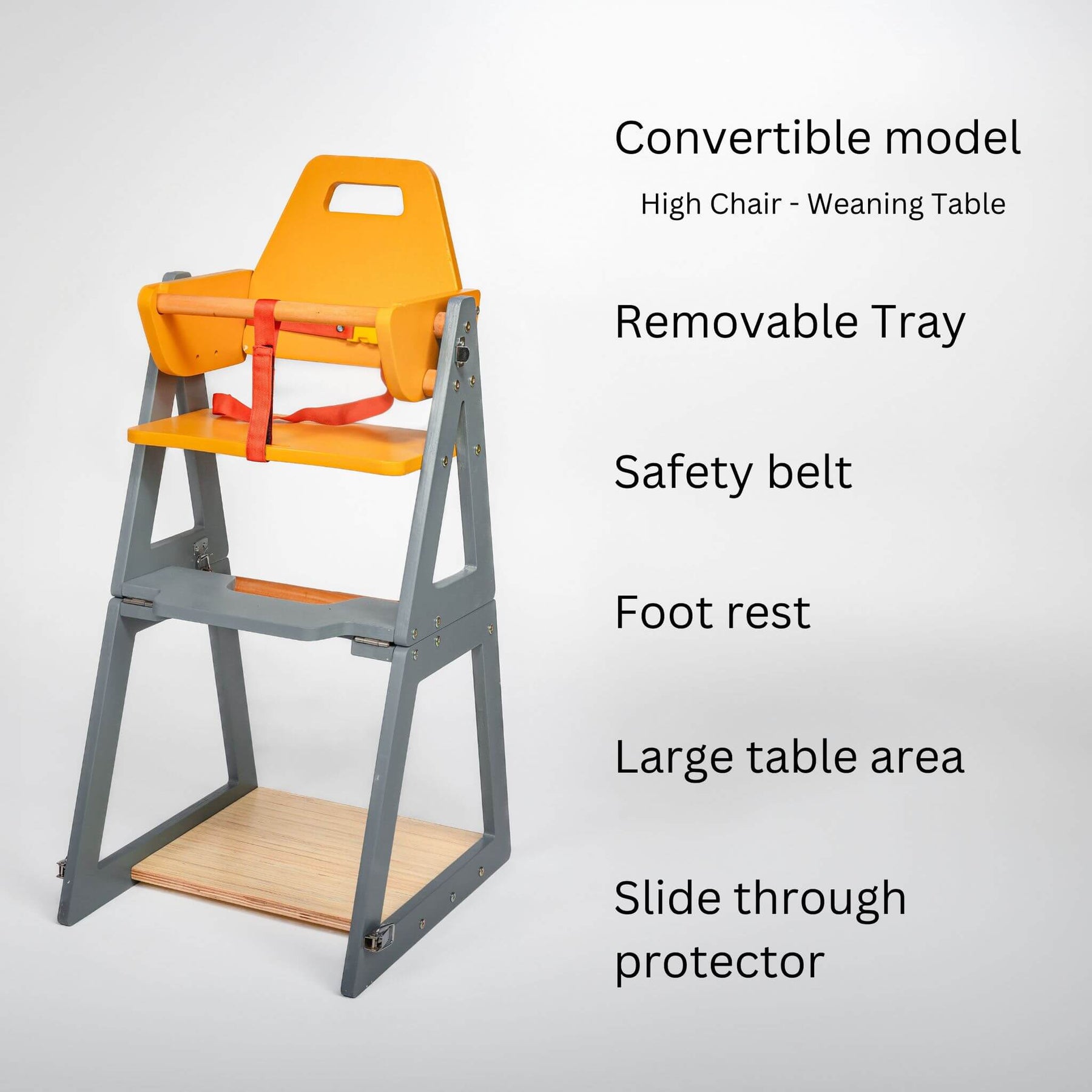 Buy High Chair / Weaning Table | WoodBee Toys
