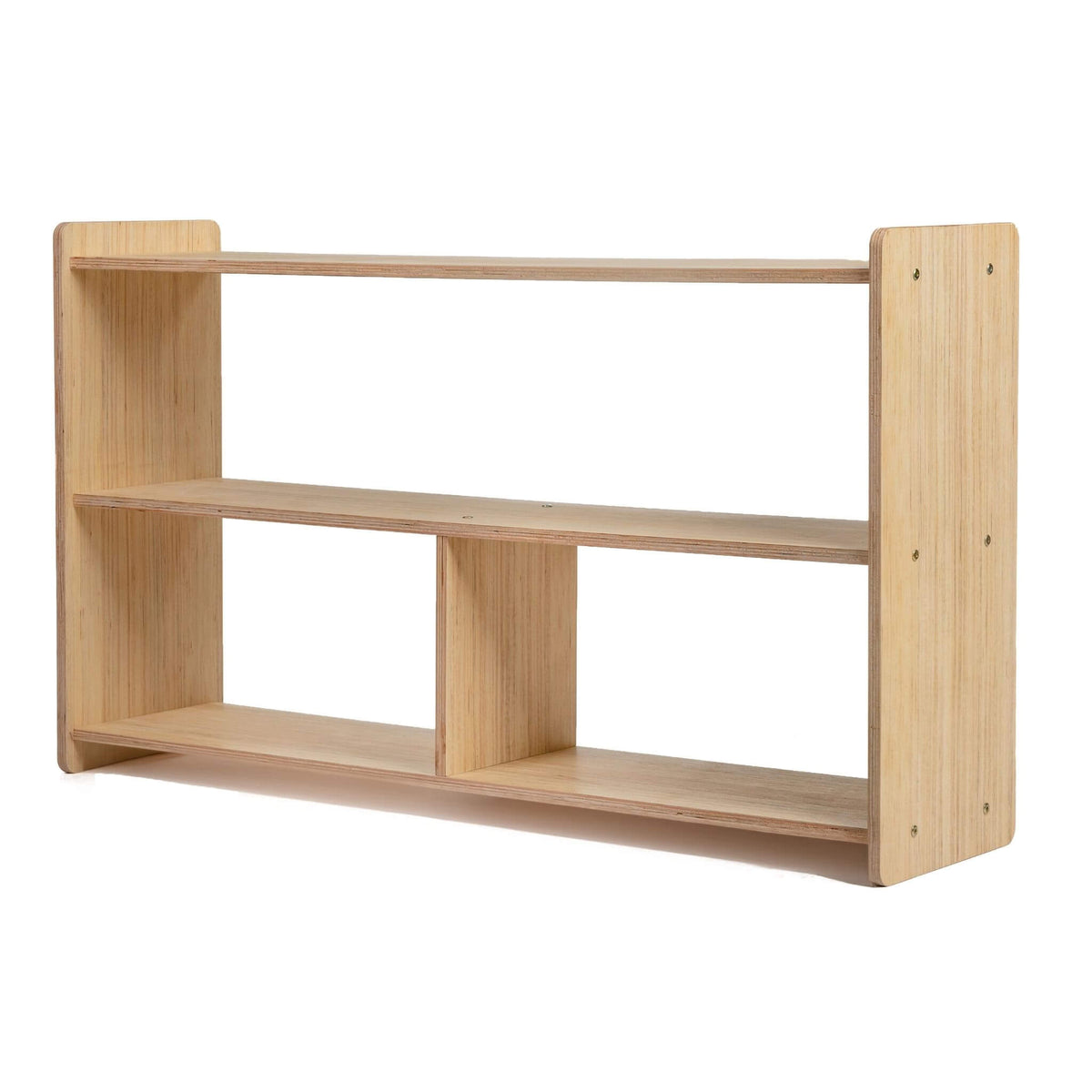 Buy Two-tier Montessori Low Toy Shelf Toddler Shelf | Woodbee Toys ...