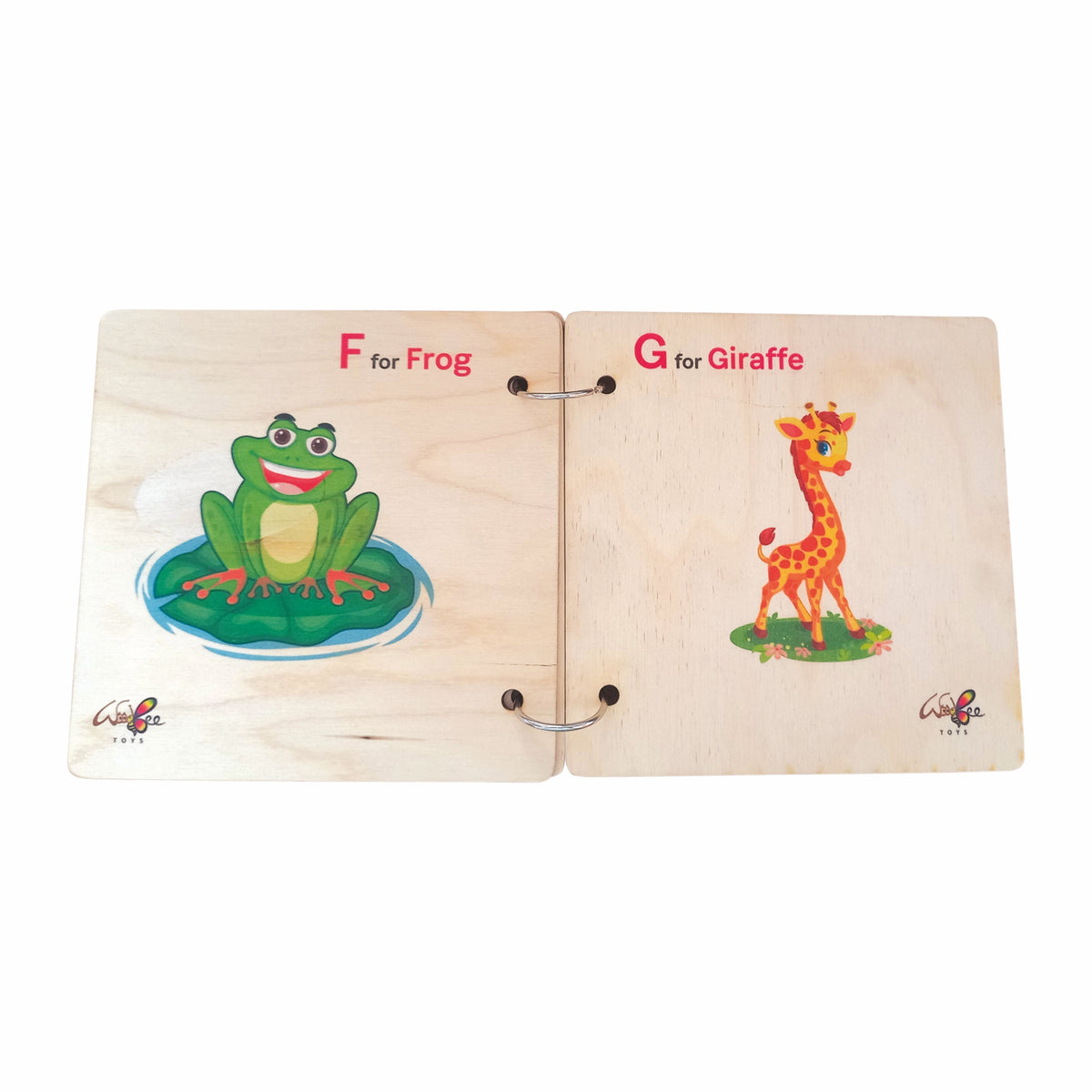 Buy Wooden first book for babies | Woodbeetoys.com – WoodBee Toys