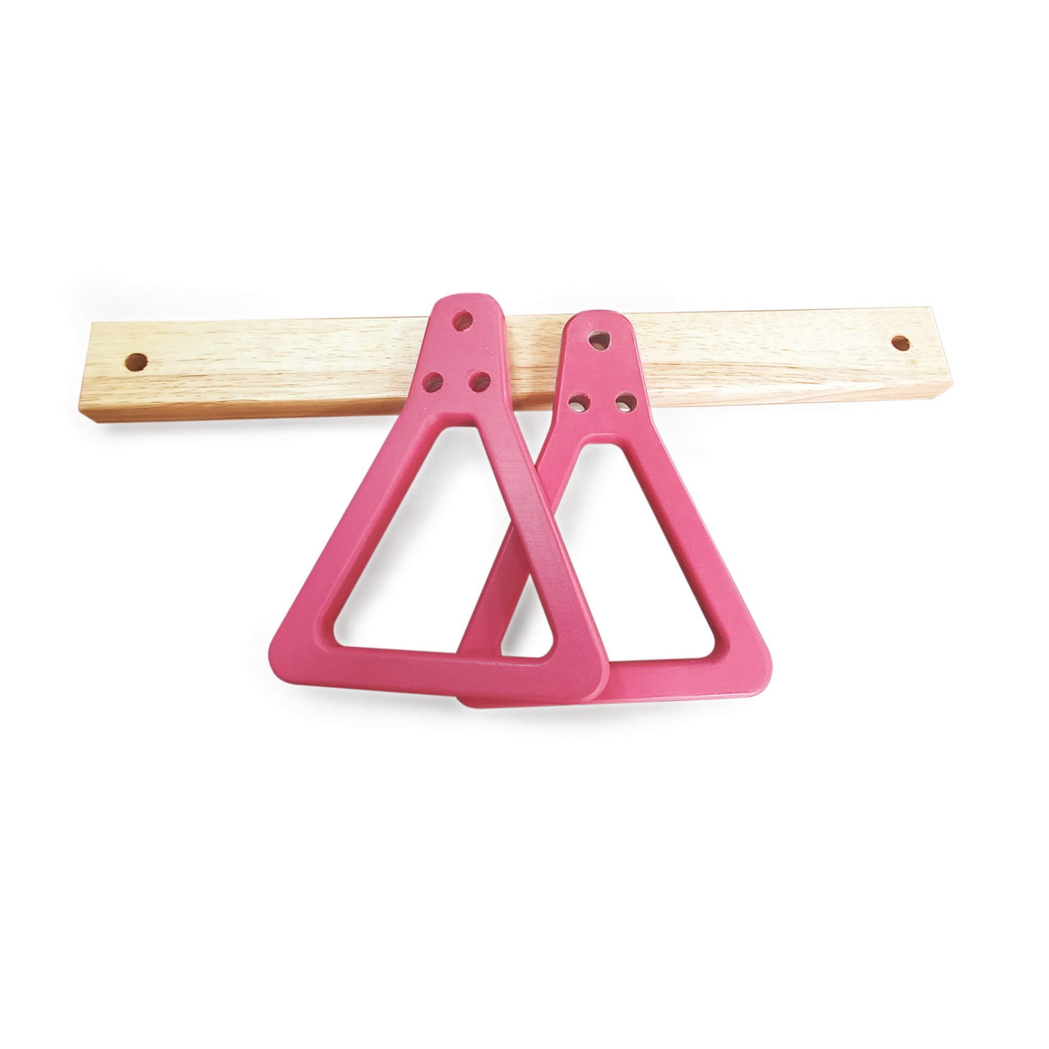 Buy Wooden Trapeze bar | Wooden Swing with Rope | Woodbeetoys.com ...