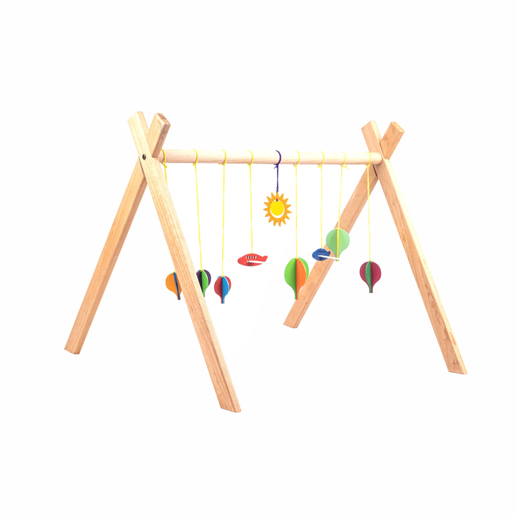 Buy Kids Play Gym | Wooden Mobiles | Theme - – WoodBee Toys