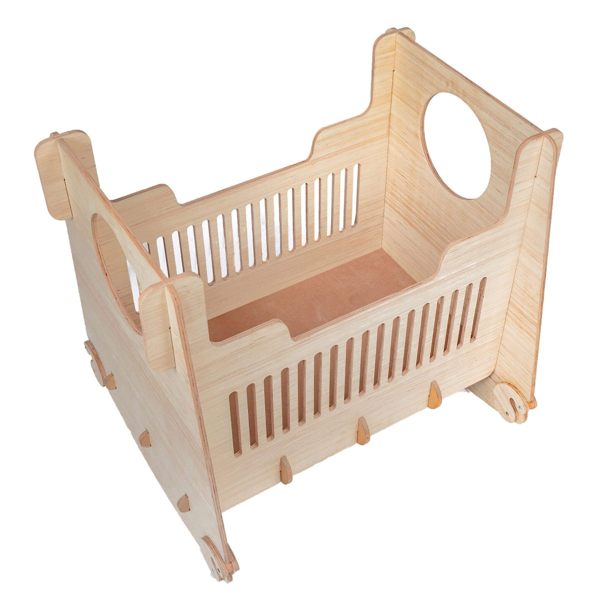 Buy Wooden Cradle | With Locking Mechanism | WoodBee Toys